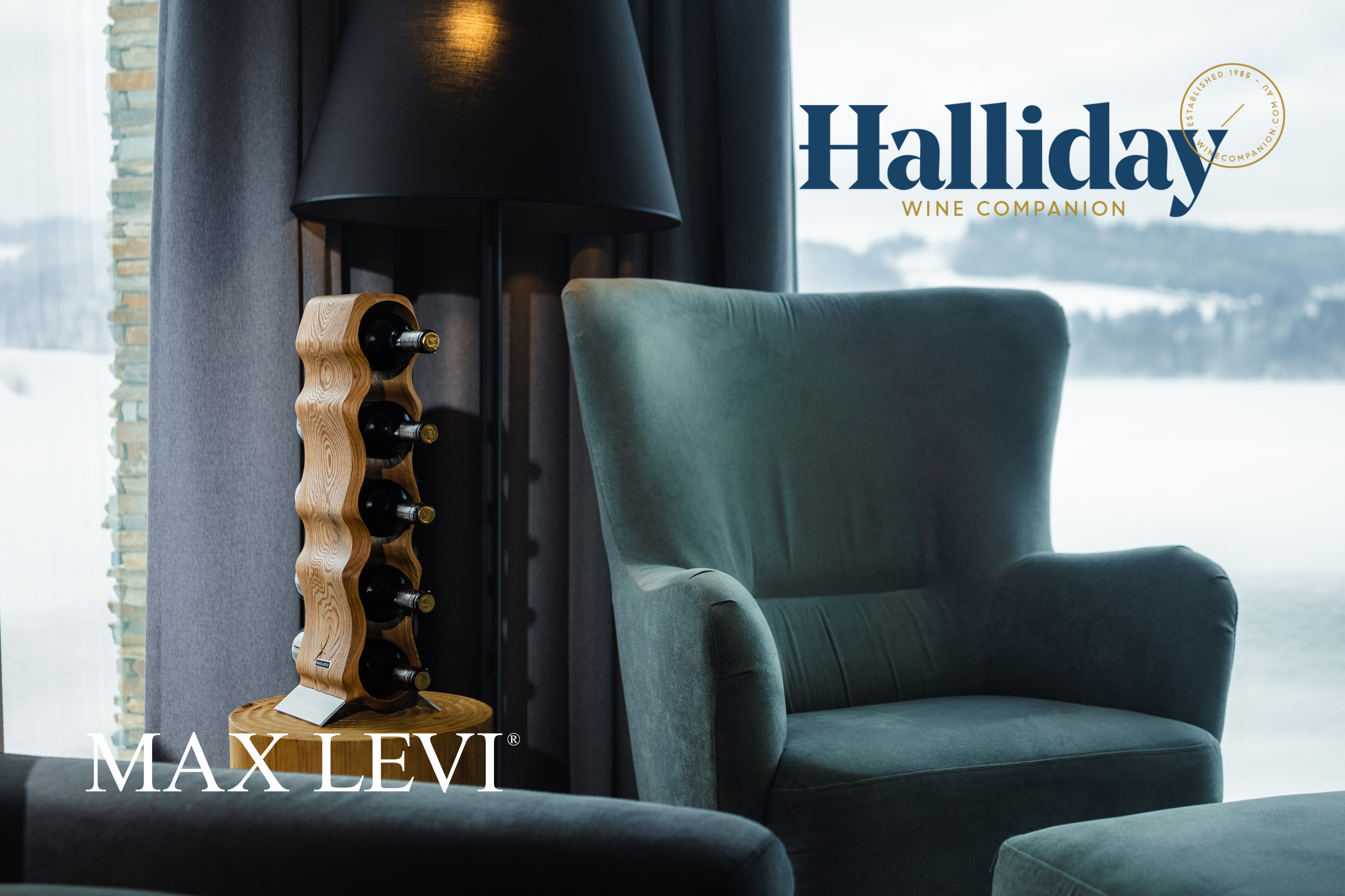 Max Levi® collaboration with The Halliday Wine Companion