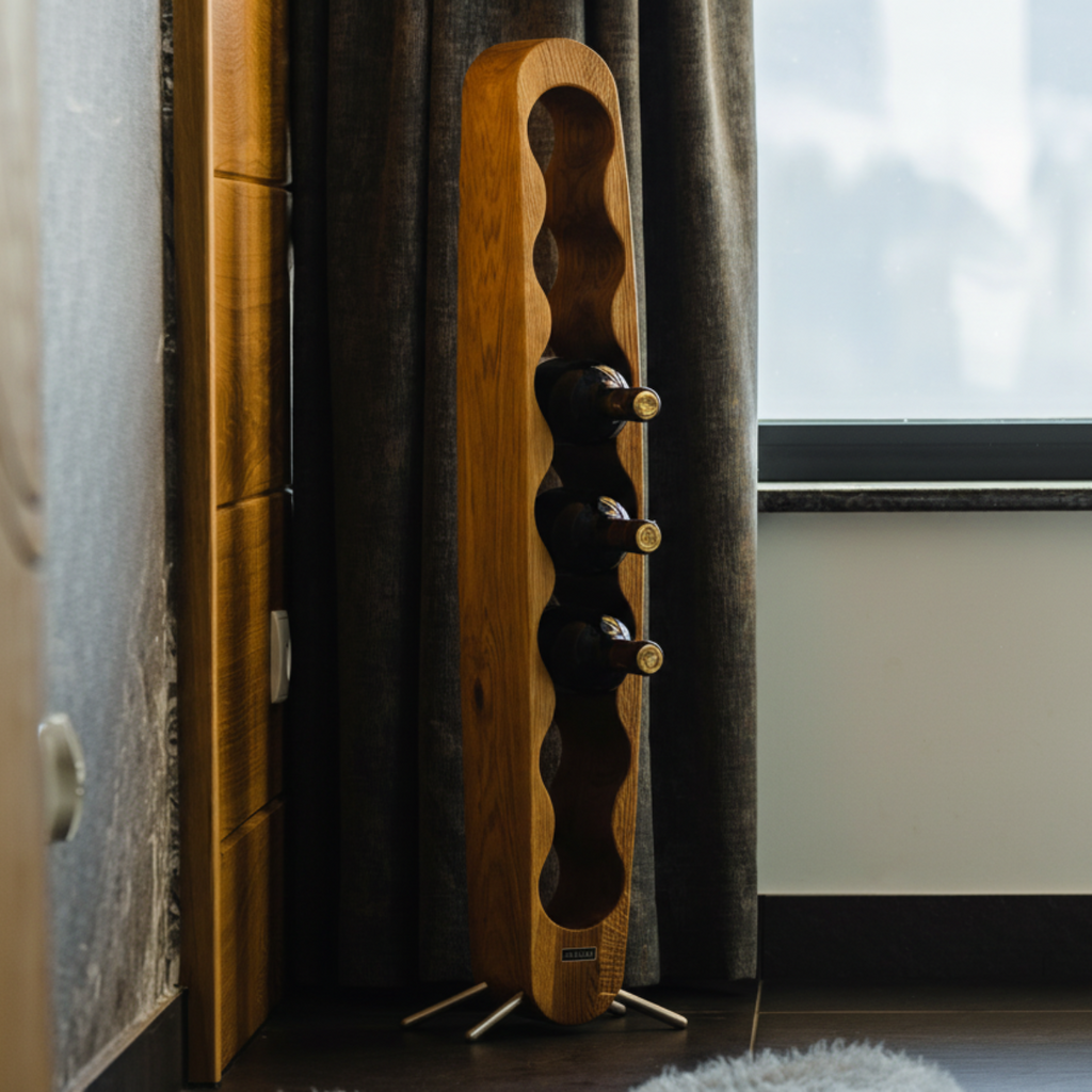 Max Levi® PROVENCE Rustic Brushed Oak - WINE RACK